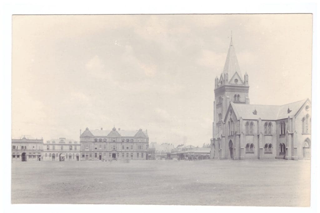 Albumen Print Pretoria circa 1900 - Church Square - » Quagga Books