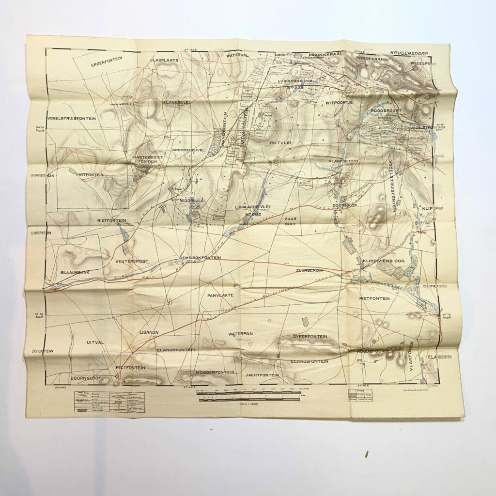 Vereeniging to Pretoria - Krugersdorp Section - Folding Map - » Quagga ...