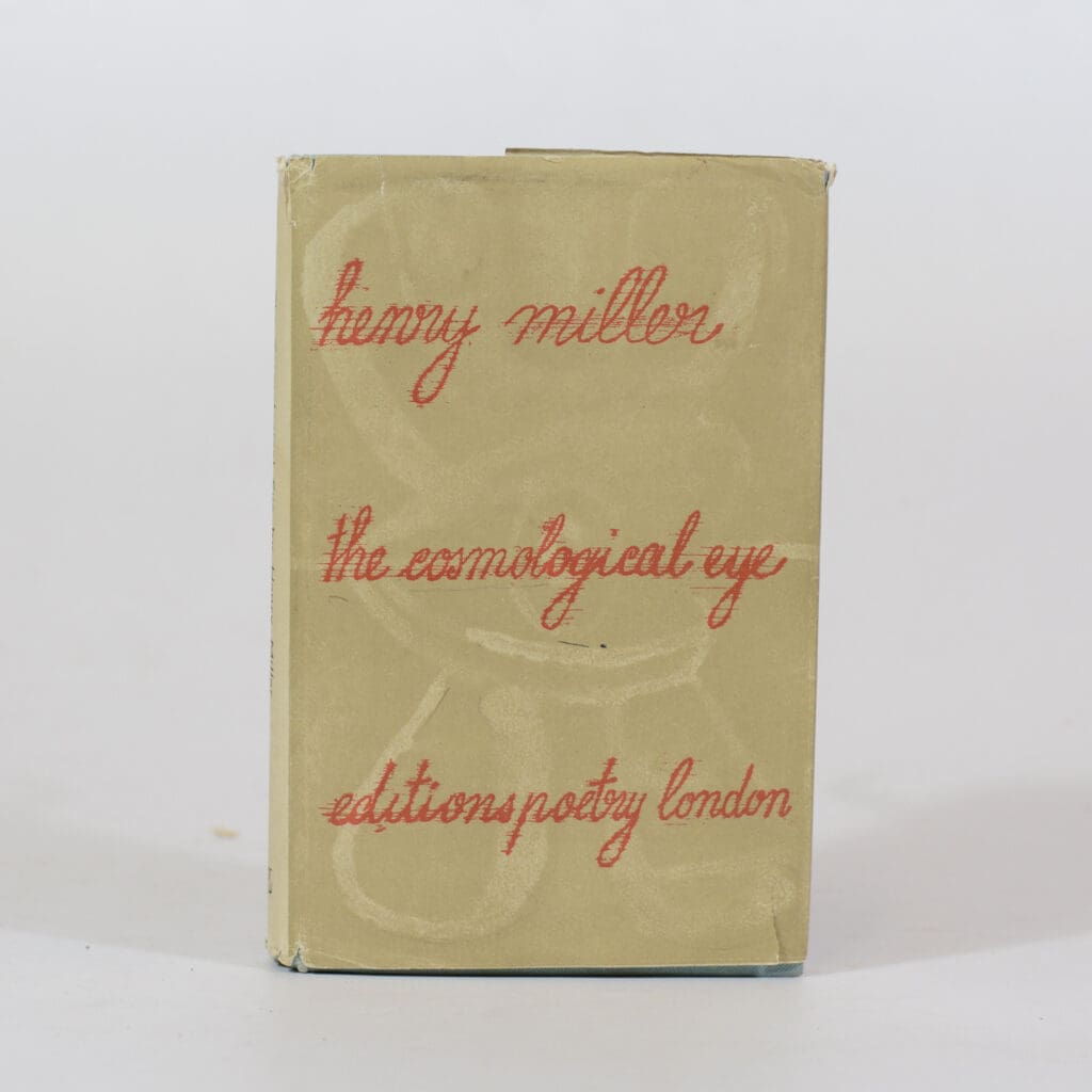 The Cosmological Eye - Miller, Henry » Quagga Books
