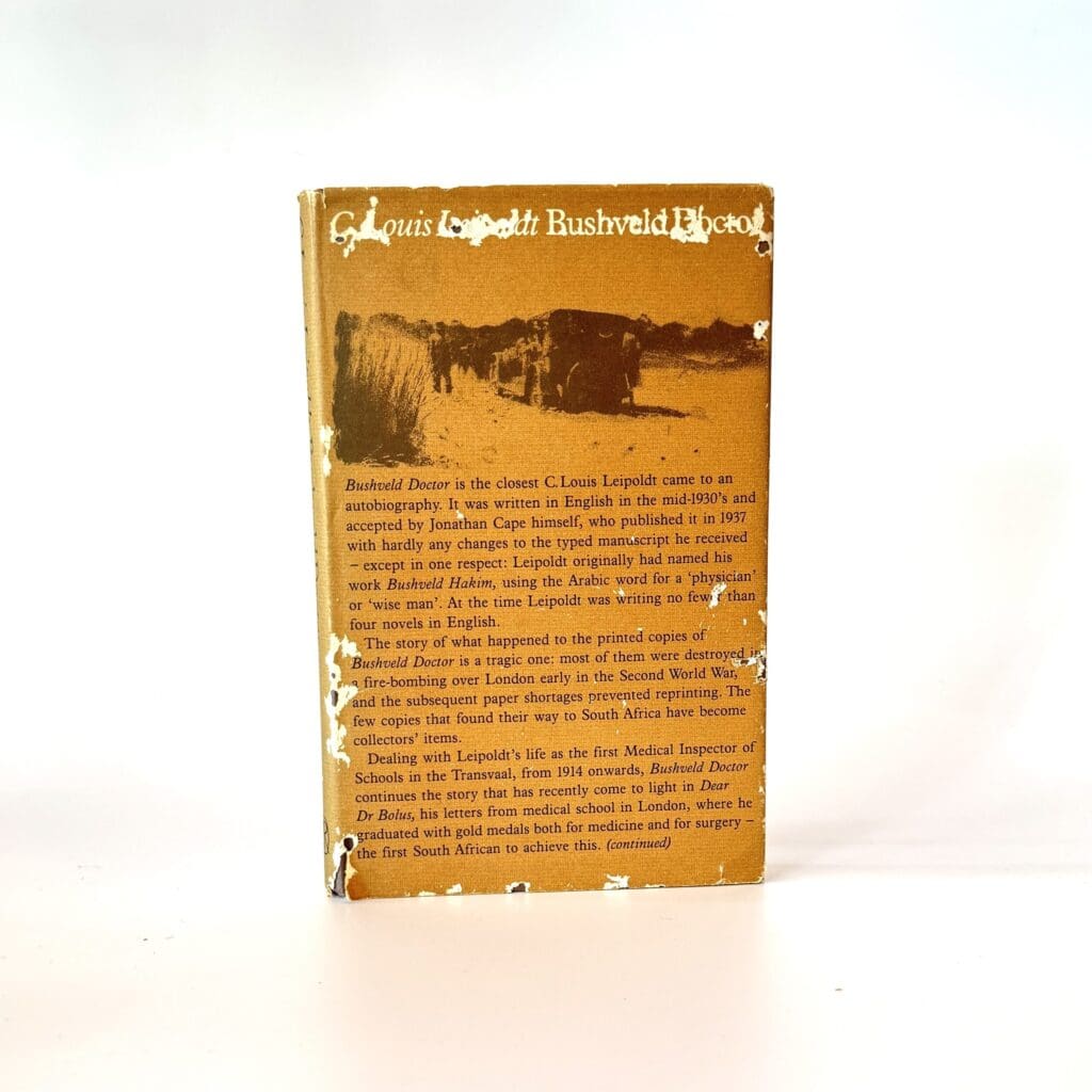 Bushveld Doctor - Leipoldt, C Louis » Quagga Books