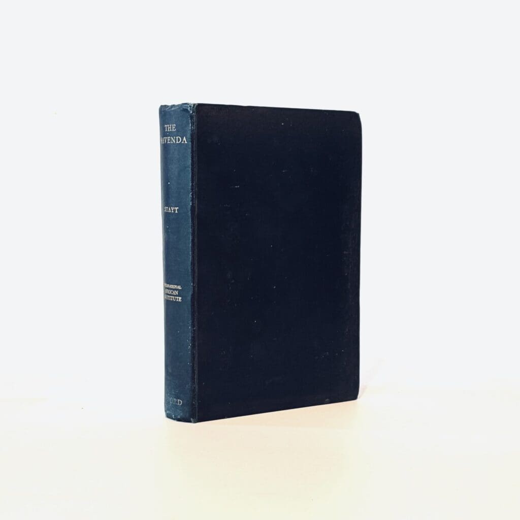 Bavenda - Stayt, Hugh A » Quagga Books
