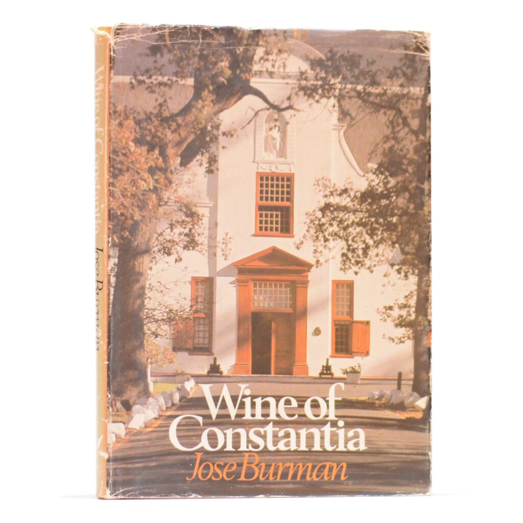 Wine of Constantia - Burman, Jose » Quagga Books